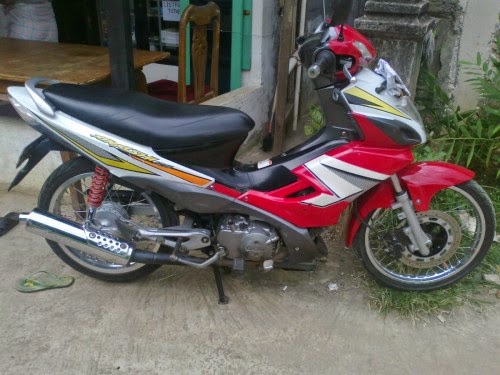 Modifikasi Motor Suzuki Arashi
