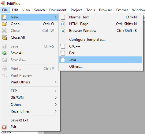 Belajar IT: MENGHITUNG PAJAK BUKU DENGAN EDITPLUS JAVA