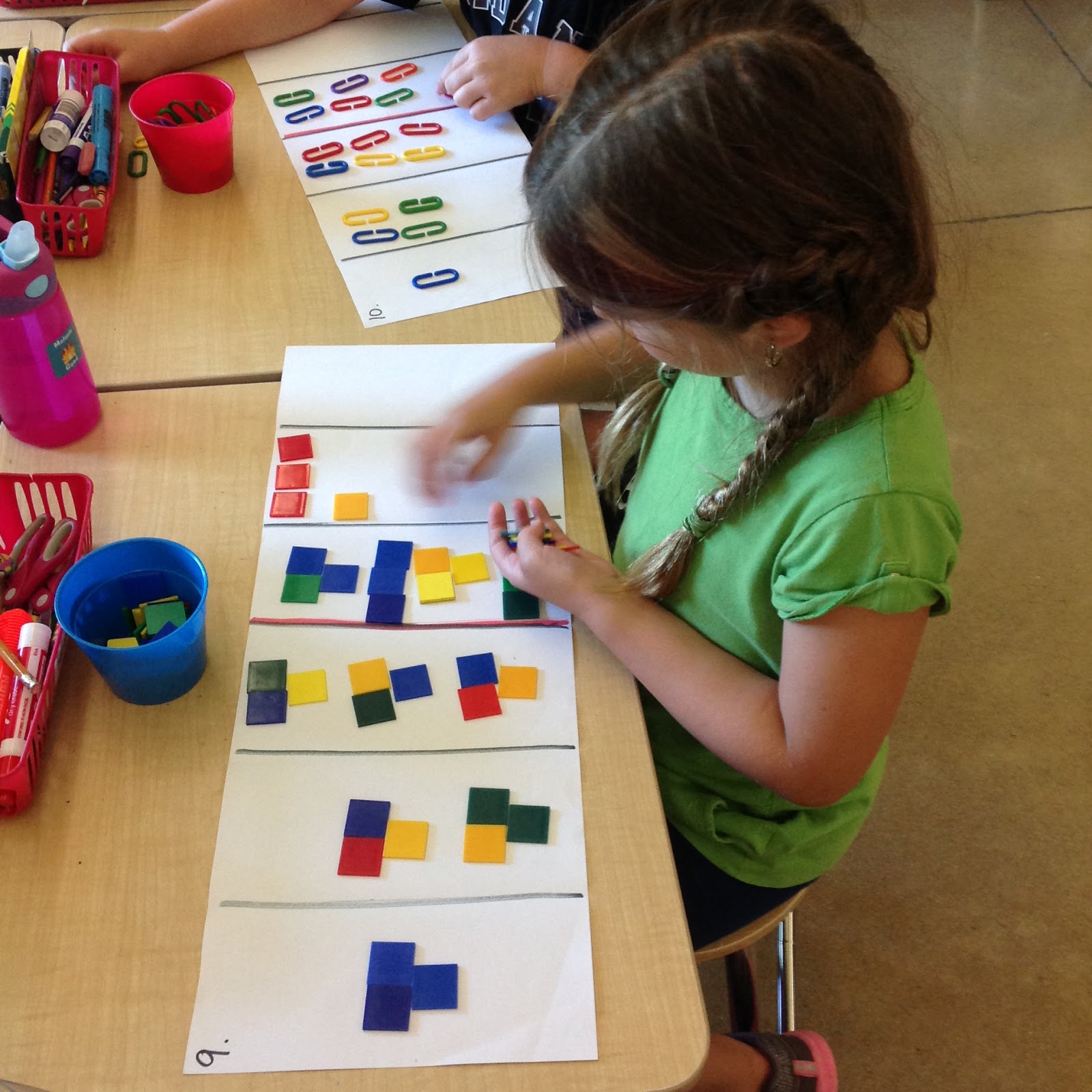 Mrs. Stacey's Classroom Blog: Growing and Shrinking Patterns