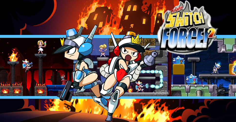 Análise: Mighty Switch Force! 2 (eShop/Wii U) é uma homenagem à era 16 ...
