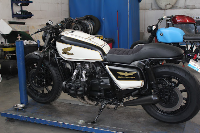 1975 Honda GL1000 Goldwing Rat Rod thing... | DO THE TON