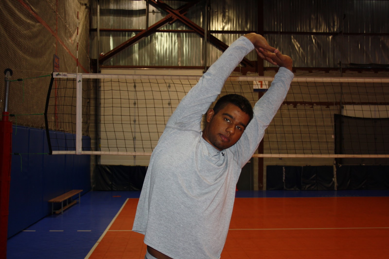 Victory Volleyball & Adult Sports: Stretching Pictures!