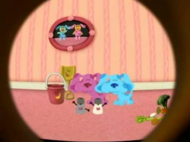 My Cartoon Reviews: Blue's Clues - "Magenta Comes Over!"