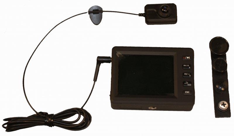 ForeSurvPro: All-in-One: Mini DVR with Color Button Cam