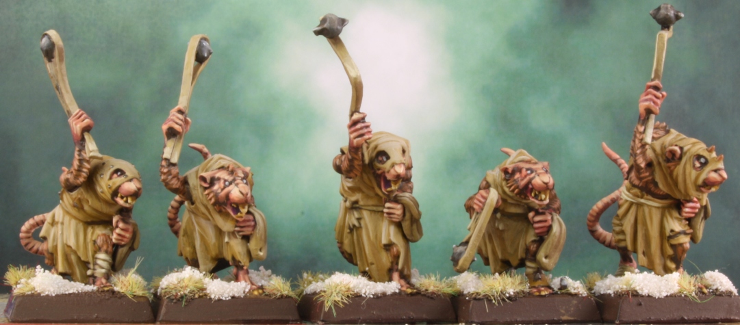 Target: Skaven gutter runners, better when painted