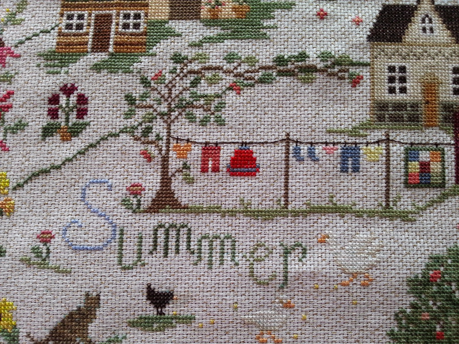 Youngok's Happy Crafts: Cross Stitch - Estate (etc-Summer) from Sara ...