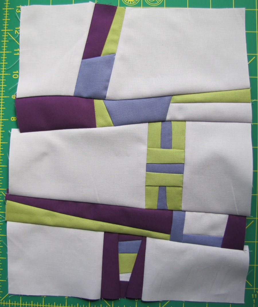 Alamosa Quilter: Art Group: Non-pattern pattern blocks