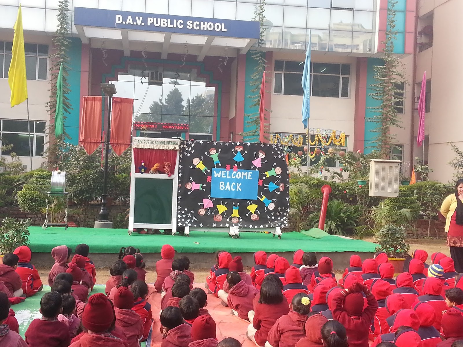Blooming Flowers: Welcome Back to school - Special assembly