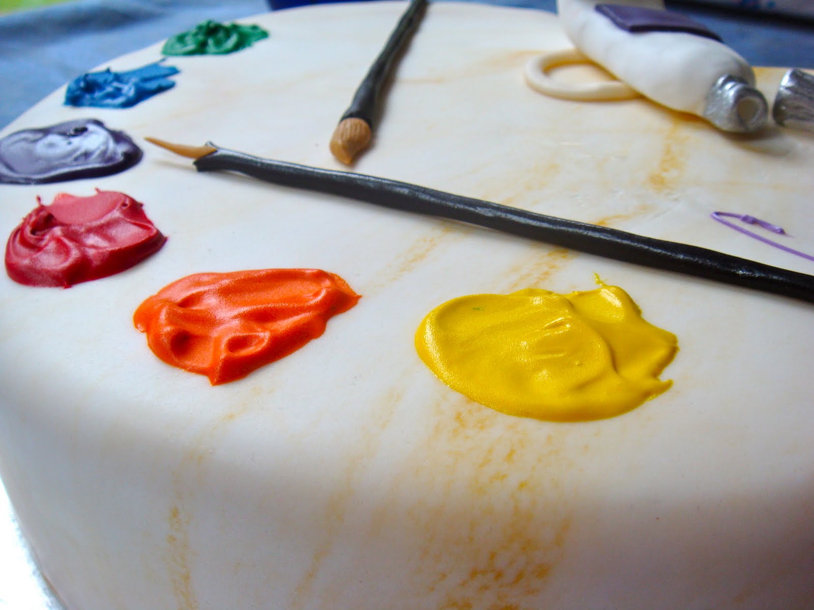 Tasty Paintings: Graduation Cake