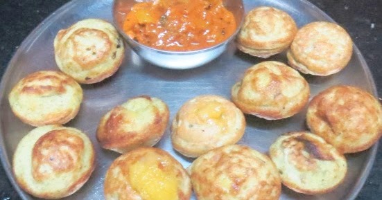 ಅಡಿಗೆ - Adige: Urid dal & Saame /Little Millet Guli Appa