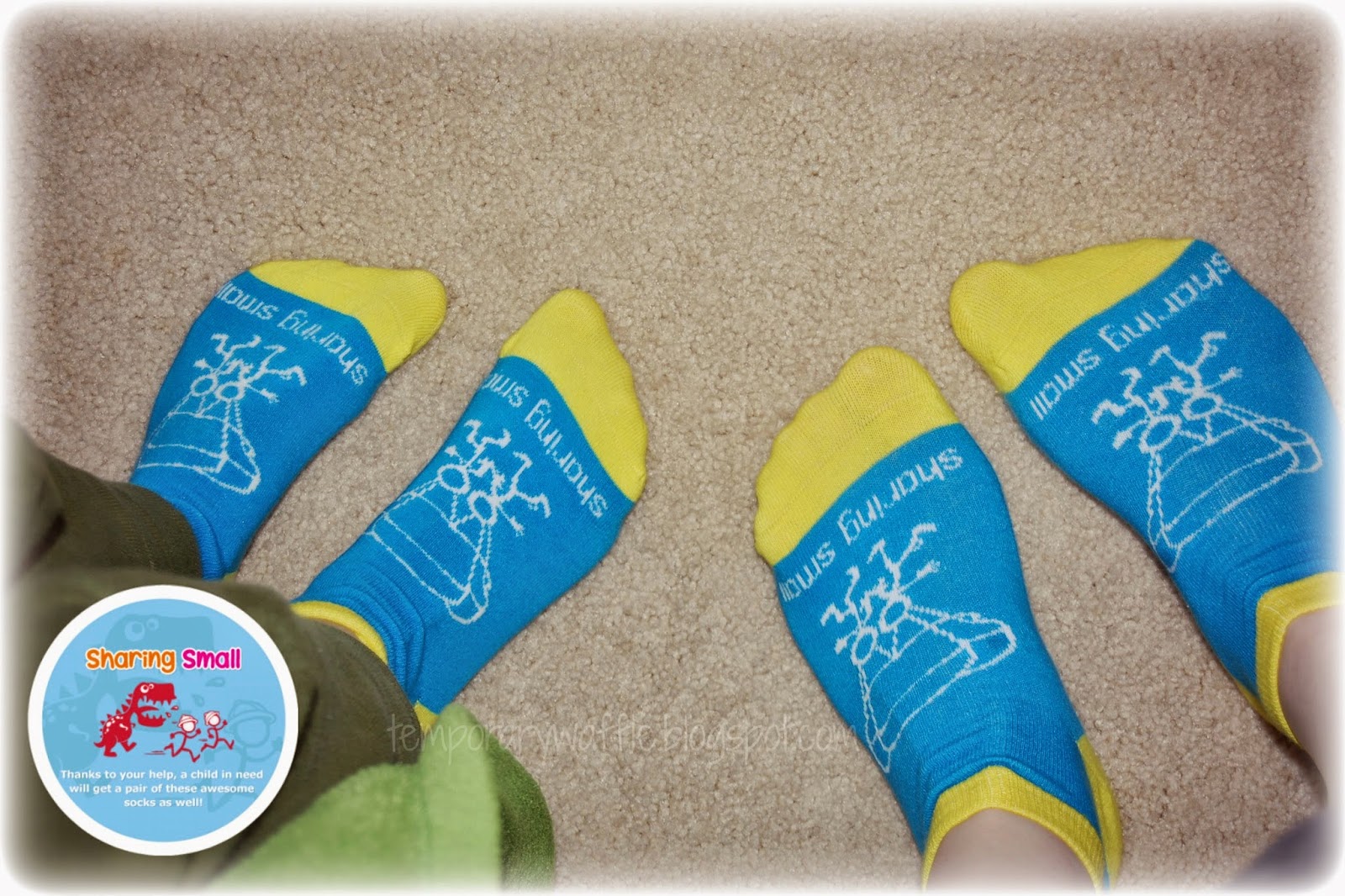 Temporary Waffle: Sharing Small Sock Subscription Fun for Kids!