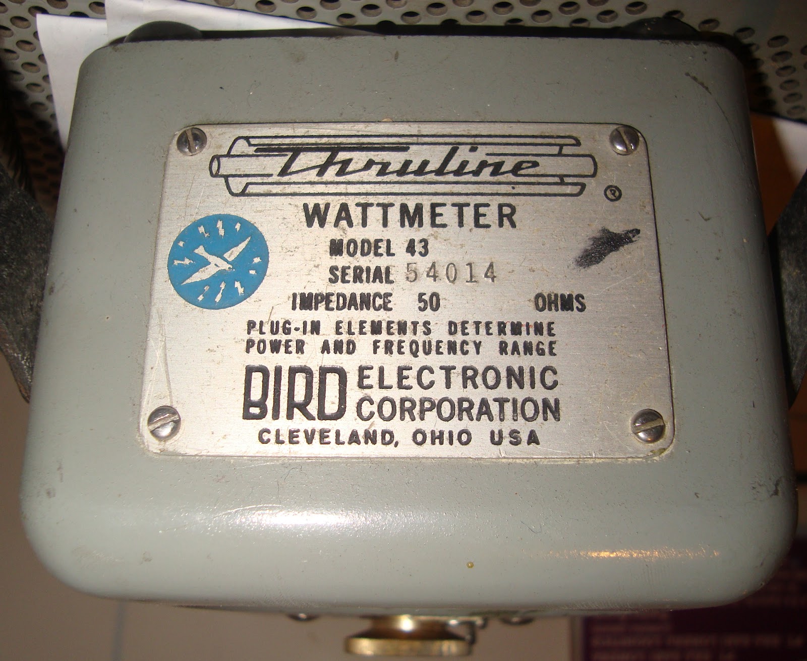 RADIO SELLER: Bird Watt meter ( Sold )