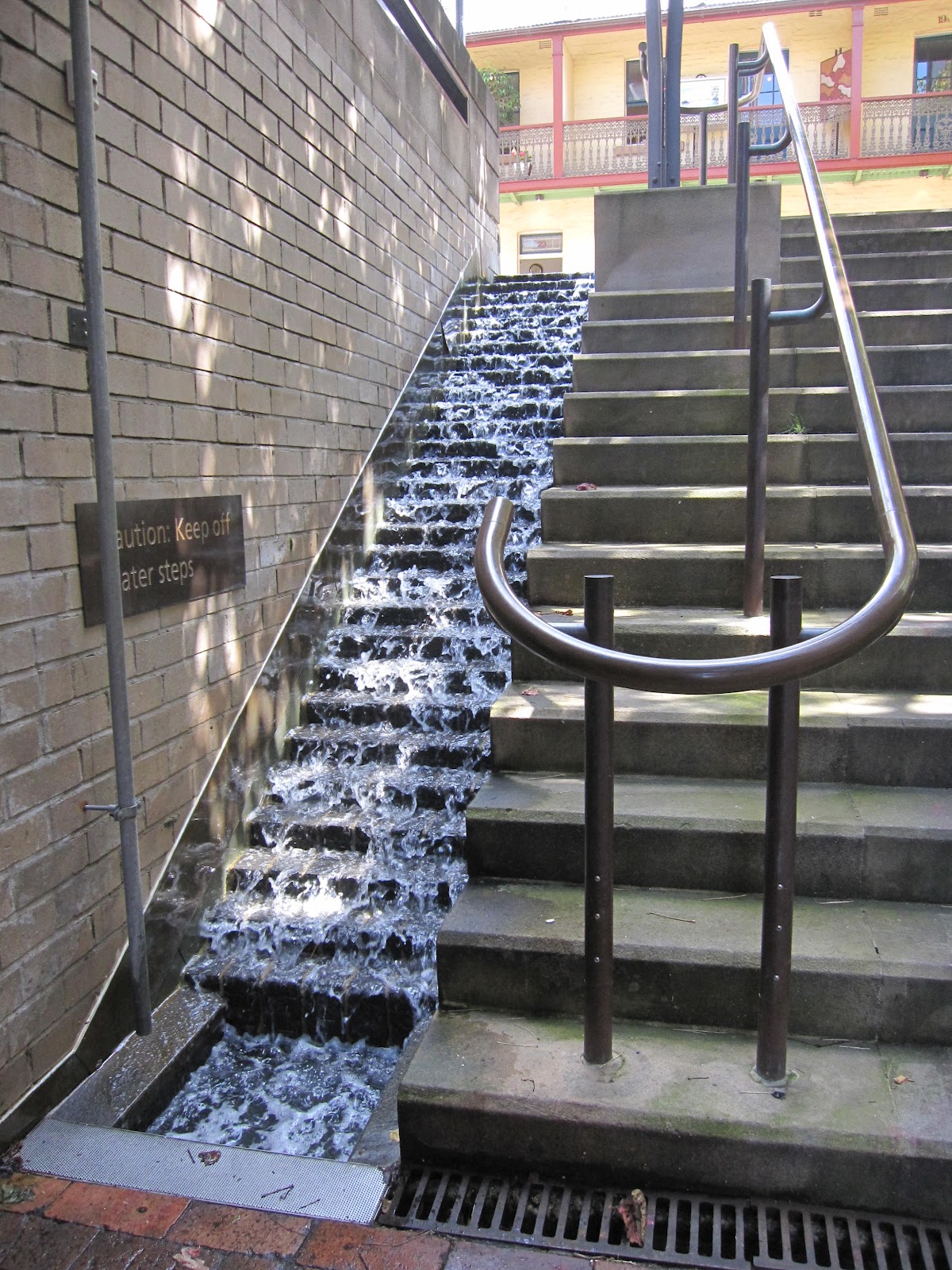 Sydney - City and Suburbs: The Rocks, Water Steps