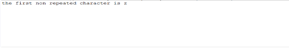 How To Find The First Non Repeated Character In String In Java How To Find The First Non Repeated Character In String In Java