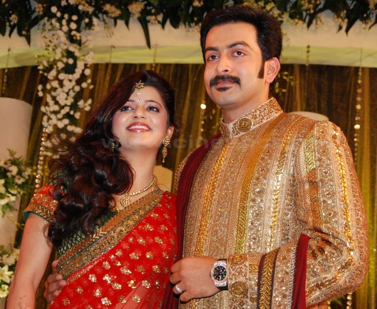 Newstillsindia: Actor Prithviraj Wedding Reception Photo Gallery