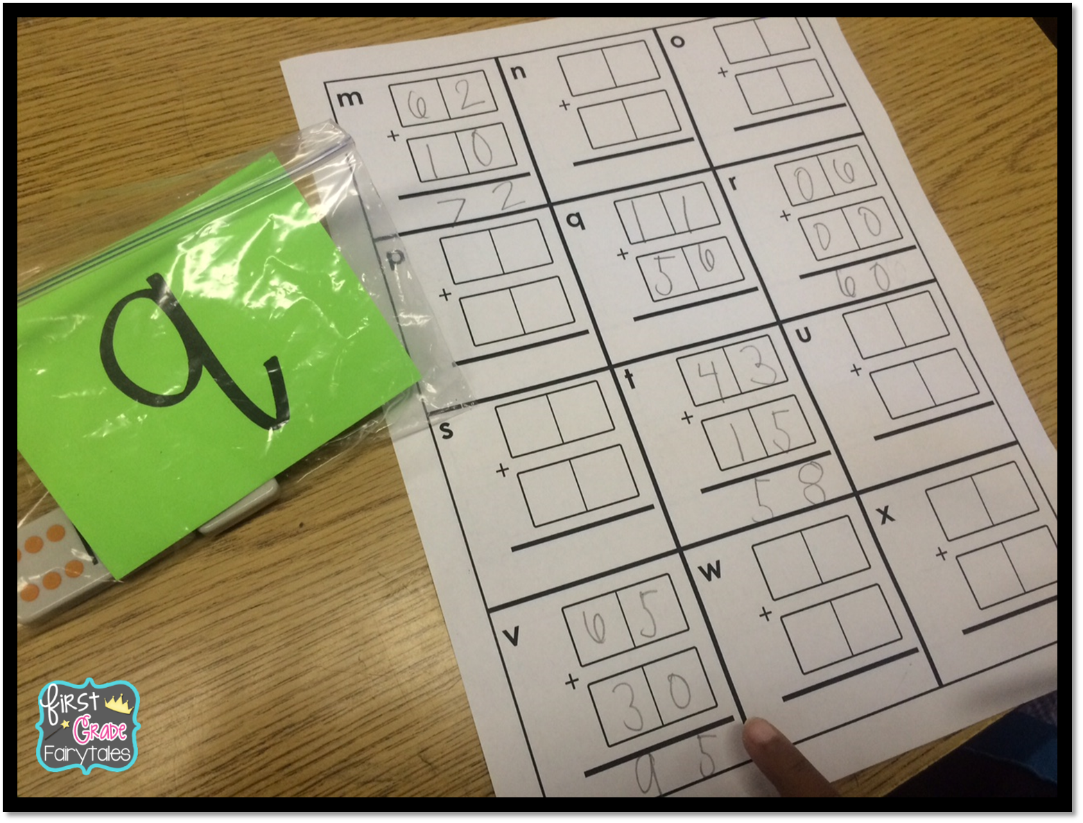 Hands-On Double Digit Addition: Good Times! | First Grade Fairytales ...