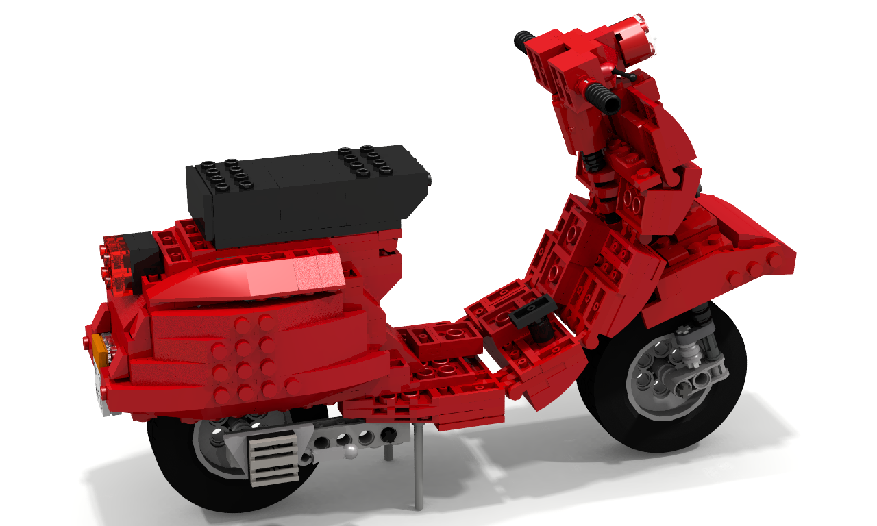 As Minhas Ideias em LEGO: Italian Scooter