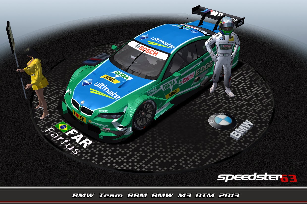 speedster63 GTR2 - GTLegends: DTM 2013 Saison V1.0 Mod für GTR2