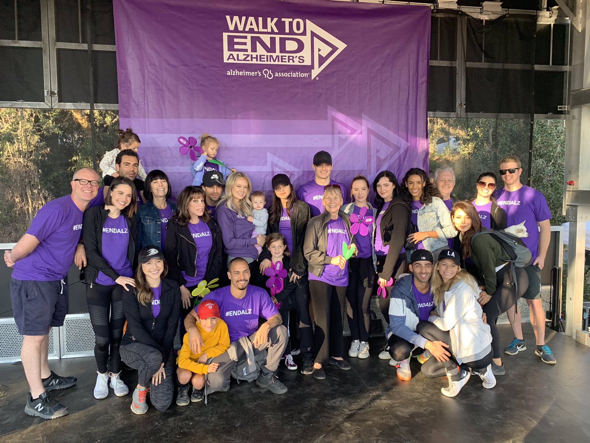#ENDALZ: Y&R Stars Walk to End Alzheimer's Disease - See the Pics Here!