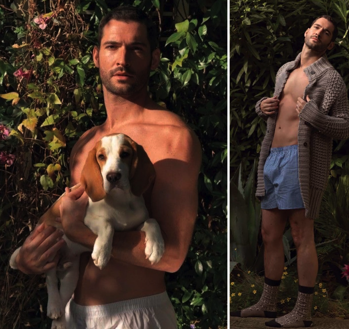 my new plaid pants: Good Morning, Gratuitous Tom Ellis
