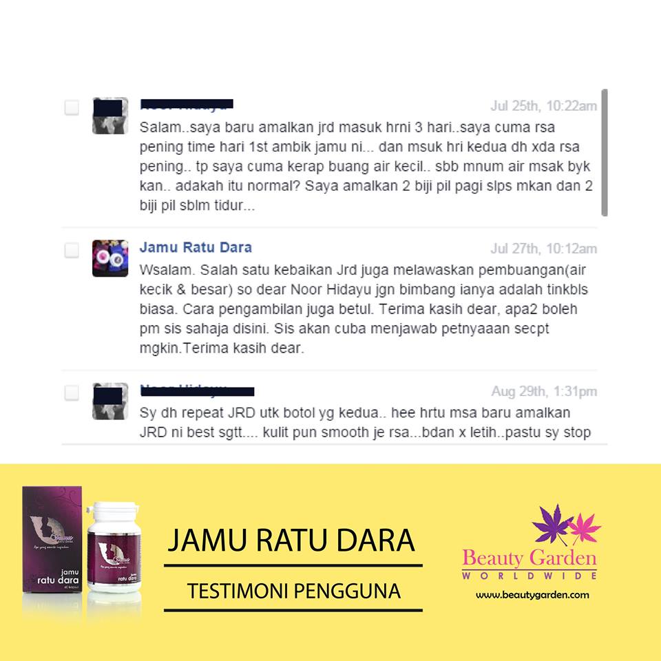JAMU RATU DARA 60 KAPSUL | BEAUTY KIOSK