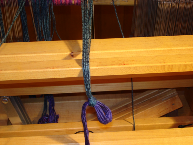 Reflections: Warping a Loom Back to Front - Part 4