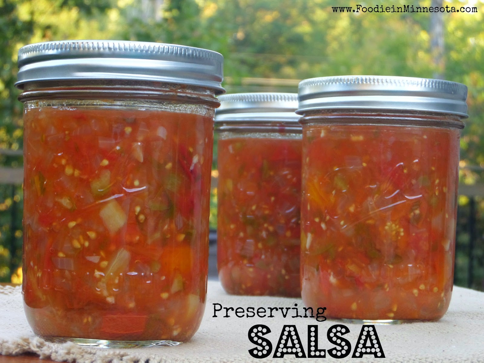 Becki Melvie: How to Preserve Salsa {Summer in a Jar} + Canning Tips ...