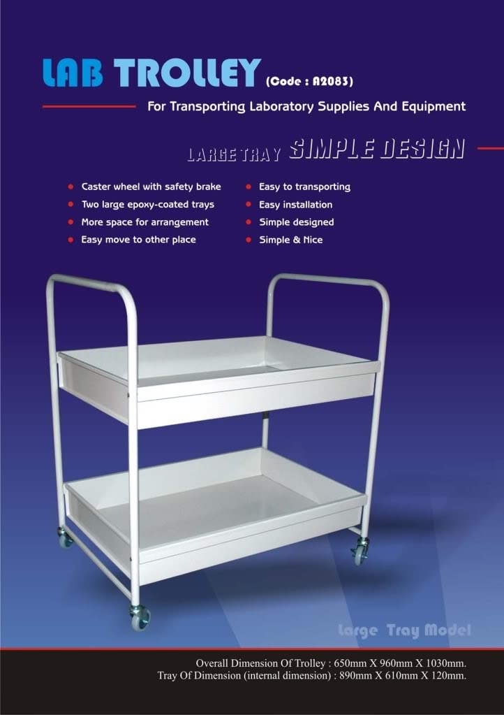 MD SUPPORT MARKETING: TROLLEY LAB