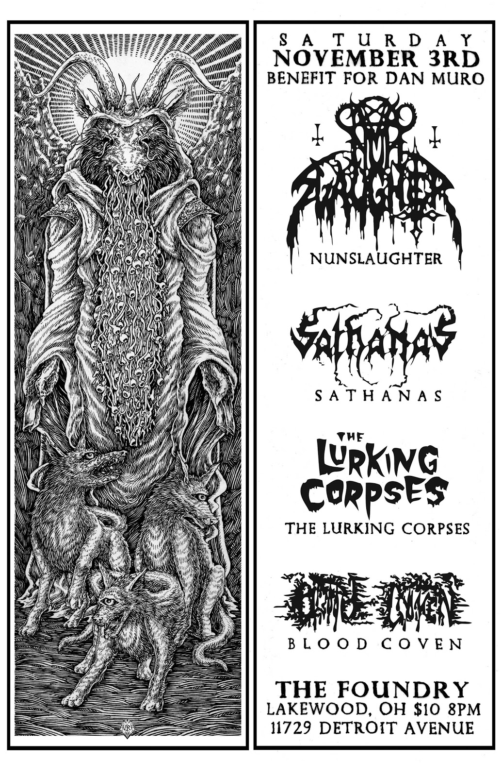 Lucas Ruggieri Illustration: NunSlaughter poster design