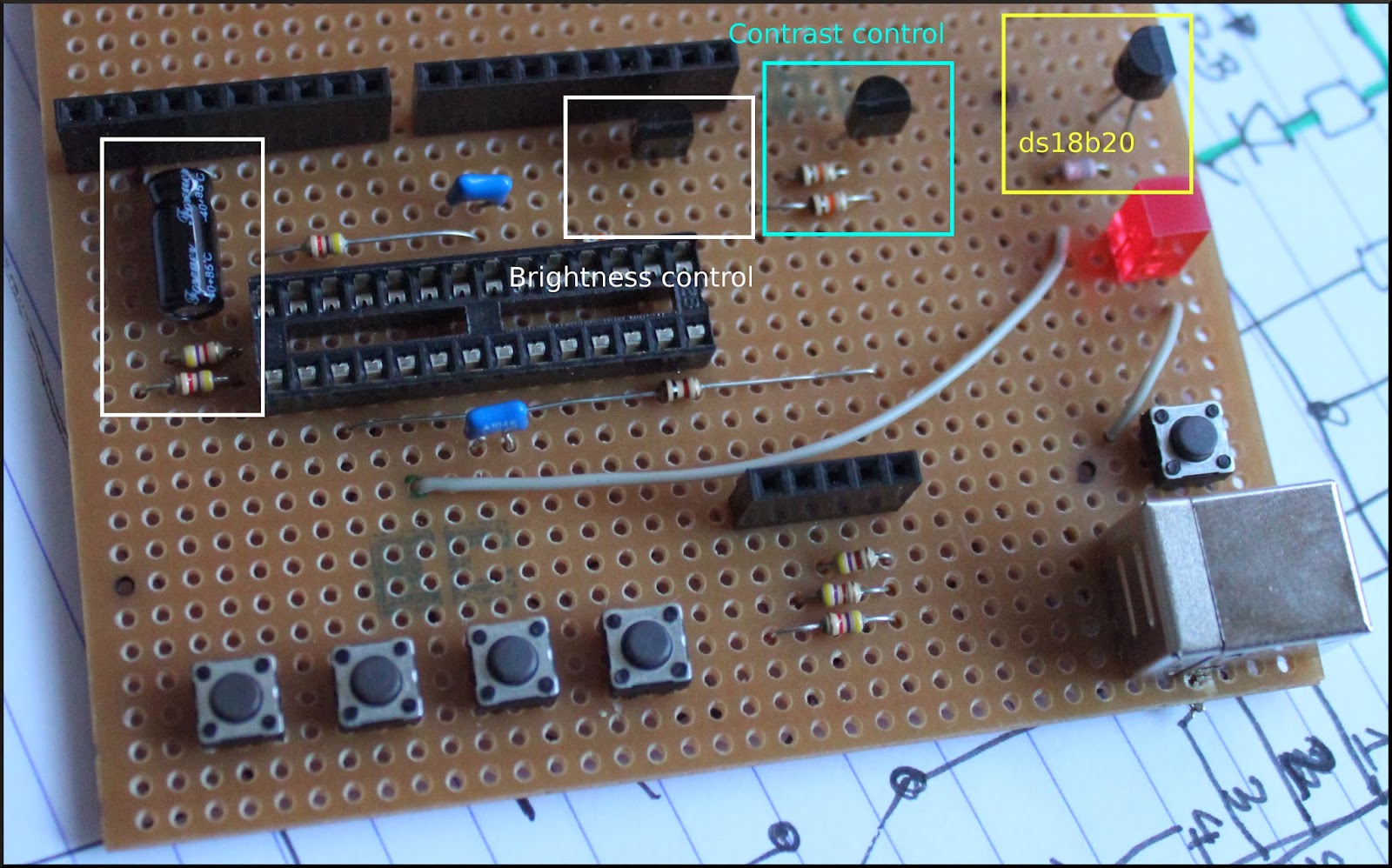 Pure C Arduino: Standalone Project: Multi functional Clock