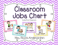 Mrs. Ricca's Kindergarten: NEW Chevron Theme!