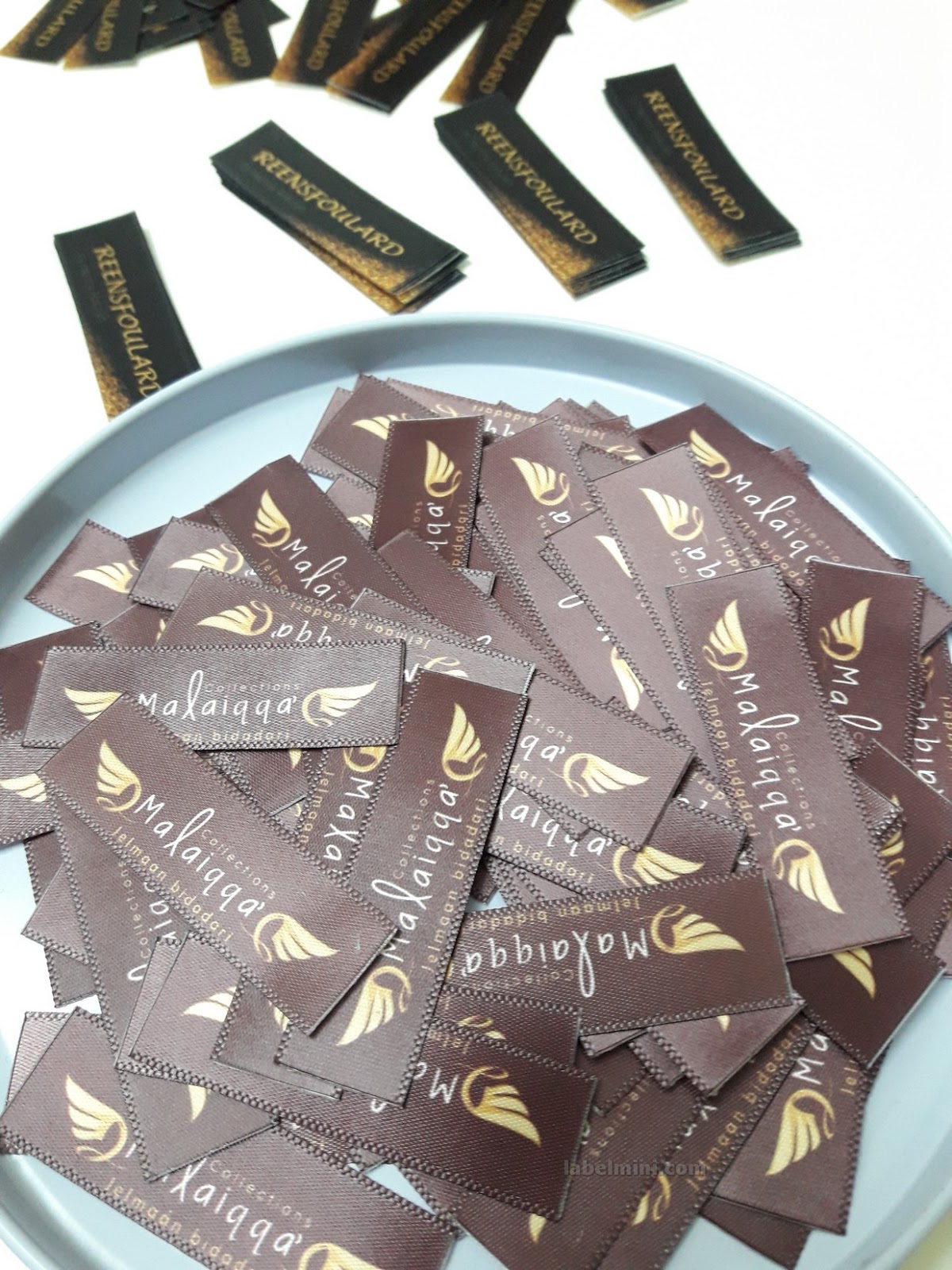 Buat Tag Label Print Jenama Sendiri... - Membuat tag label pakaian ...