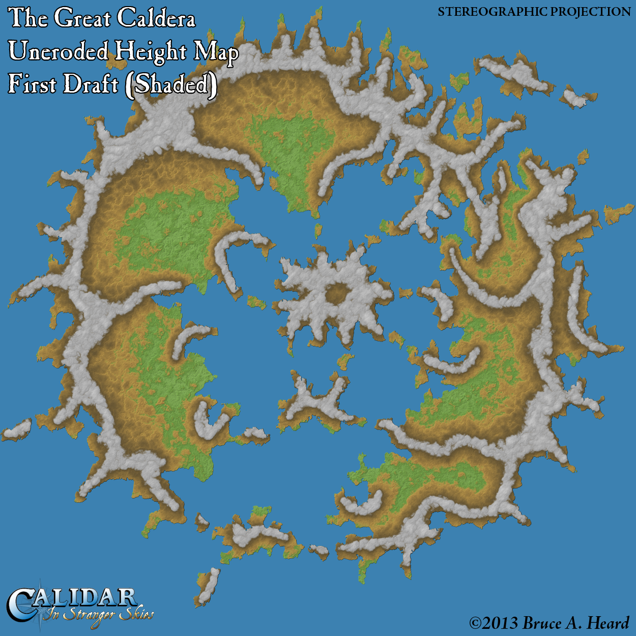 The Cartography of Thorfinn Tait: Maps of the Day 4-8: Building the ...