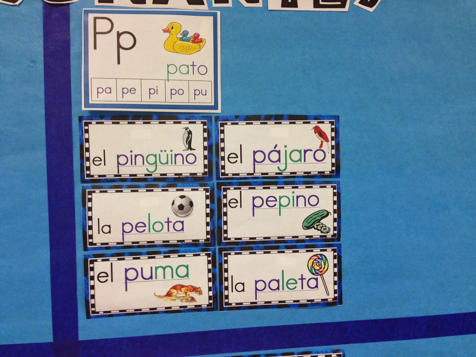 Dual Language Diva: La Pared de Palabras/The Spanish Word Wall