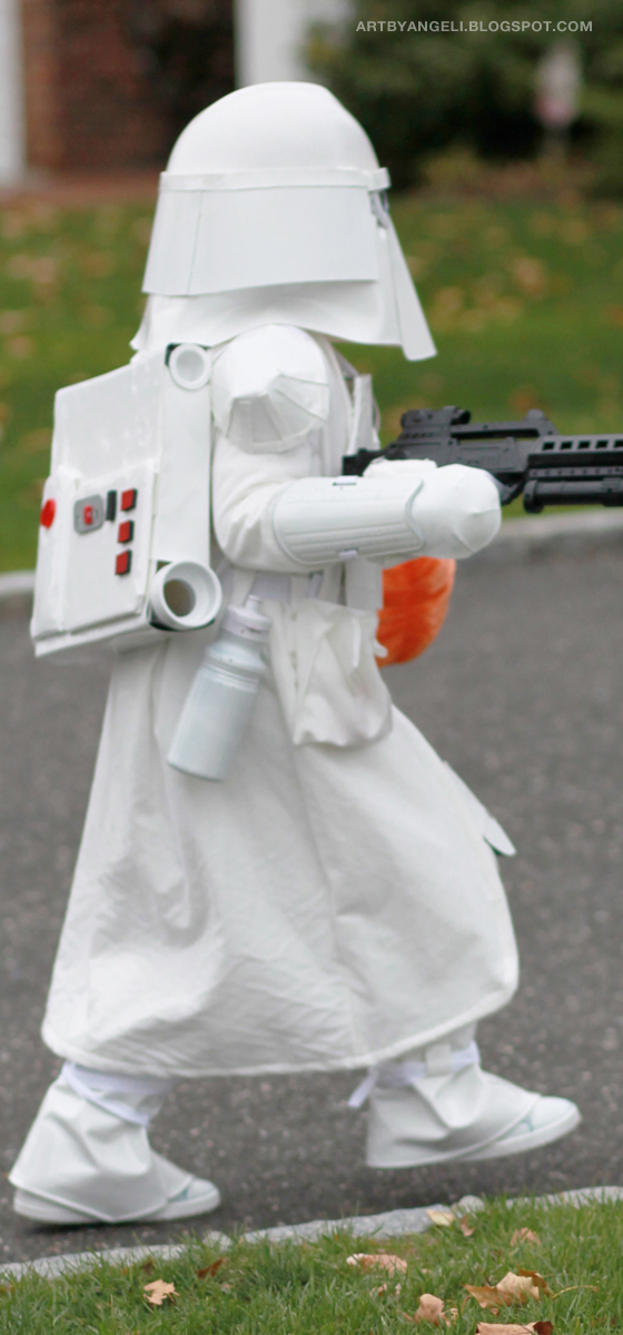artbyangeli: DIY Star Wars Snowtrooper costume
