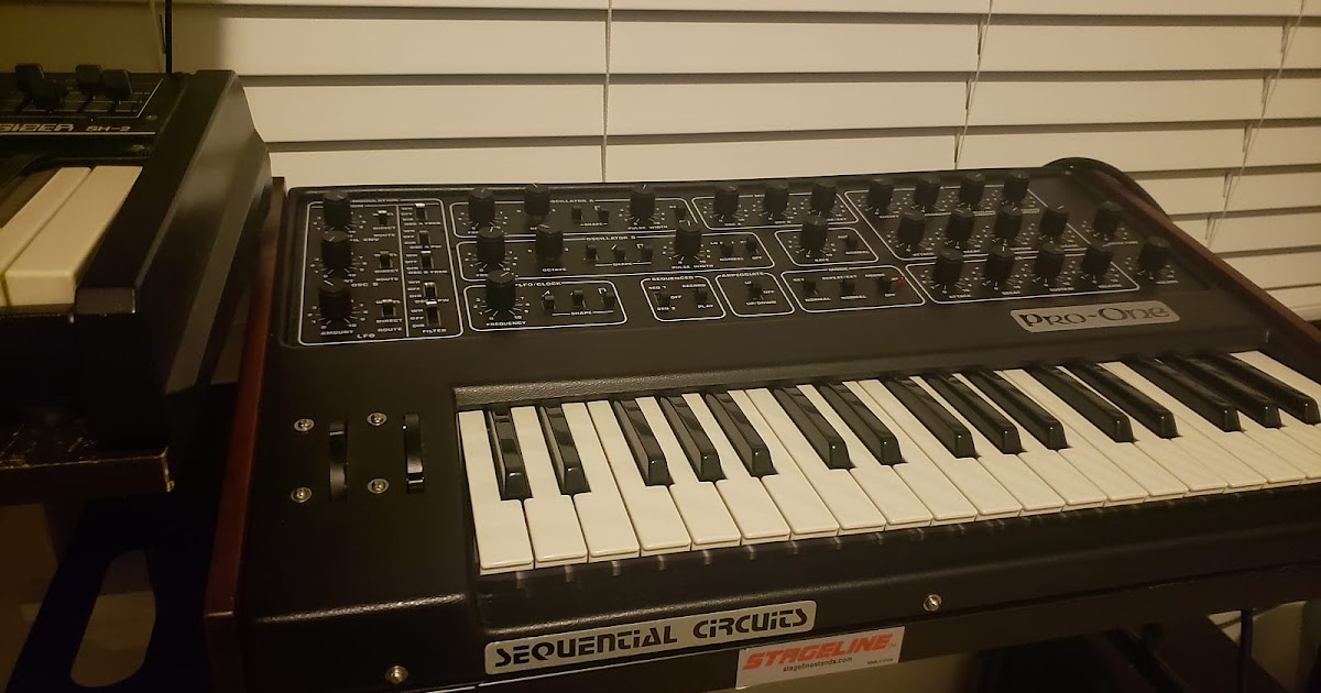 MATRIXSYNTH: Sequential Circuits Pro One w Turbo CPU & Fatar Keyboard ...