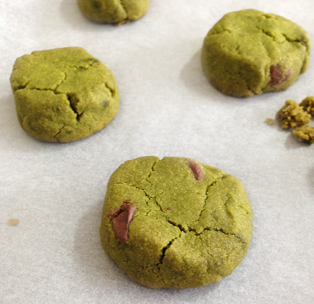 Around the world in 50 cookies: Cookie #3 green tea cookies (Japan)