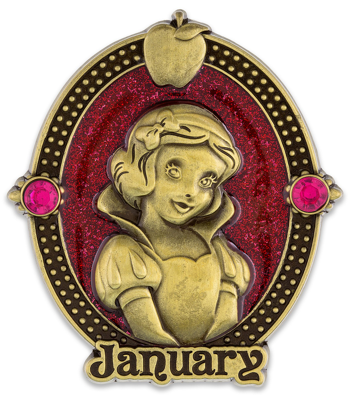 Filmic Light - Snow White Archive: Snow White January Birthstone Pin