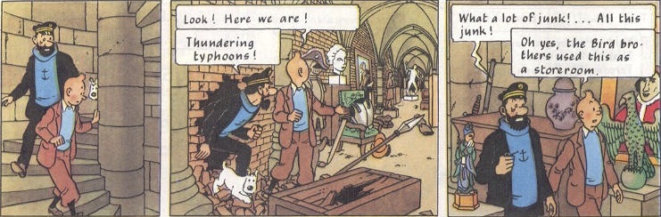 Alien Explorations: Traces of "The Adventures of Tintin: Red Rackham's ...