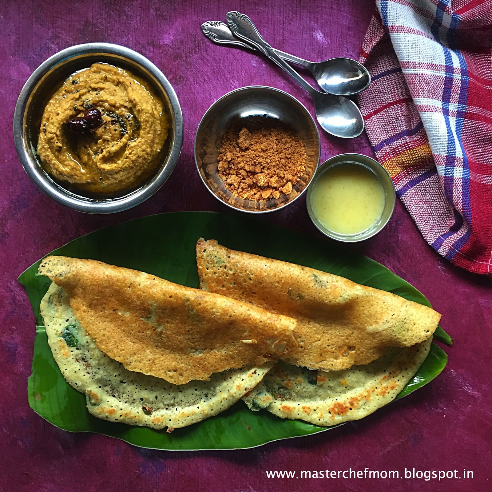 MASTERCHEFMOM: Milagu Adai | Pepper Adai |Instant Dal Dosai | Vegan and ...