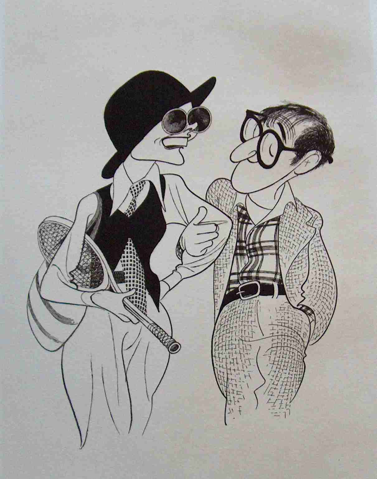 wacky tacky: wacky tacky Icons: Al Hirschfeld