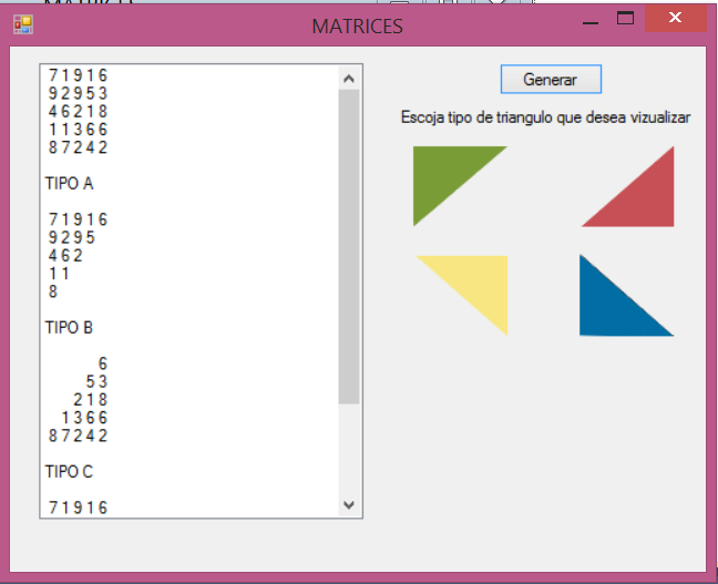 MATRICES ESCALONADAS