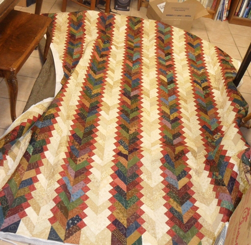 Keeping You in Stitches: Machine Quilting Finished on Texas Braid