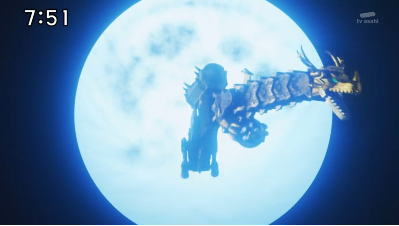 7 Thoughts on Uchuu Sentai Kyuuranger Episode 9: "Burn! Dragon Master"