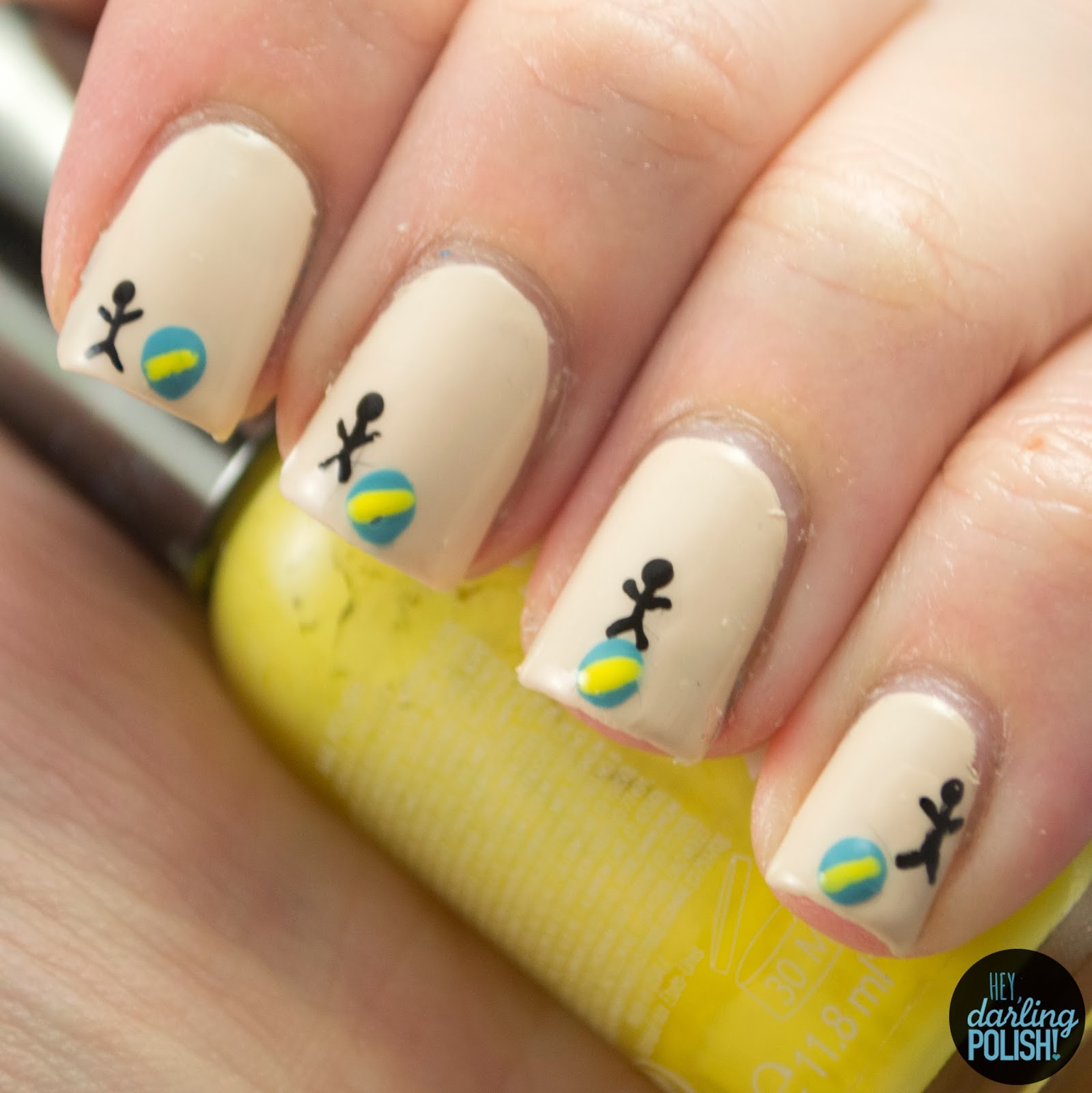 Hey, Darling Polish!: Nail-Art-A-Go-Go: Day 17 - Animation