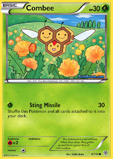Combee -- Plasma Storm Pokemon Card Review | PrimetimePokemon's Blog