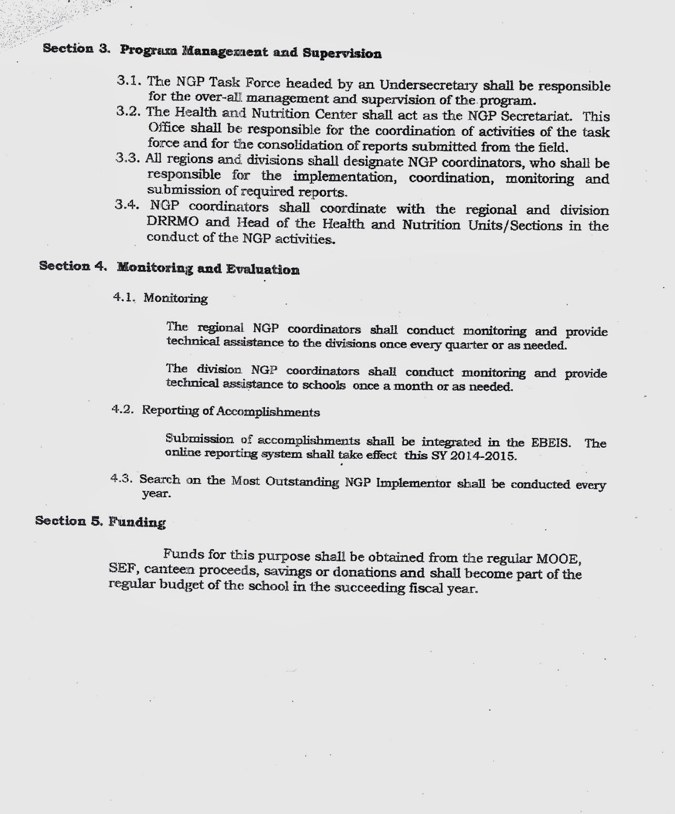 Department of Education Manila: Division Memorandum No. 128 ...