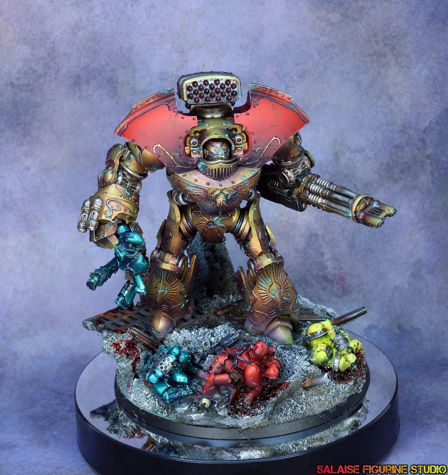 [Custodes] Telemon, Heavy dreadnought Custodes.