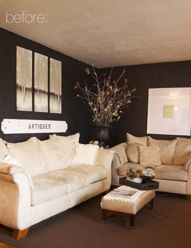 Undecorating: Before and After!