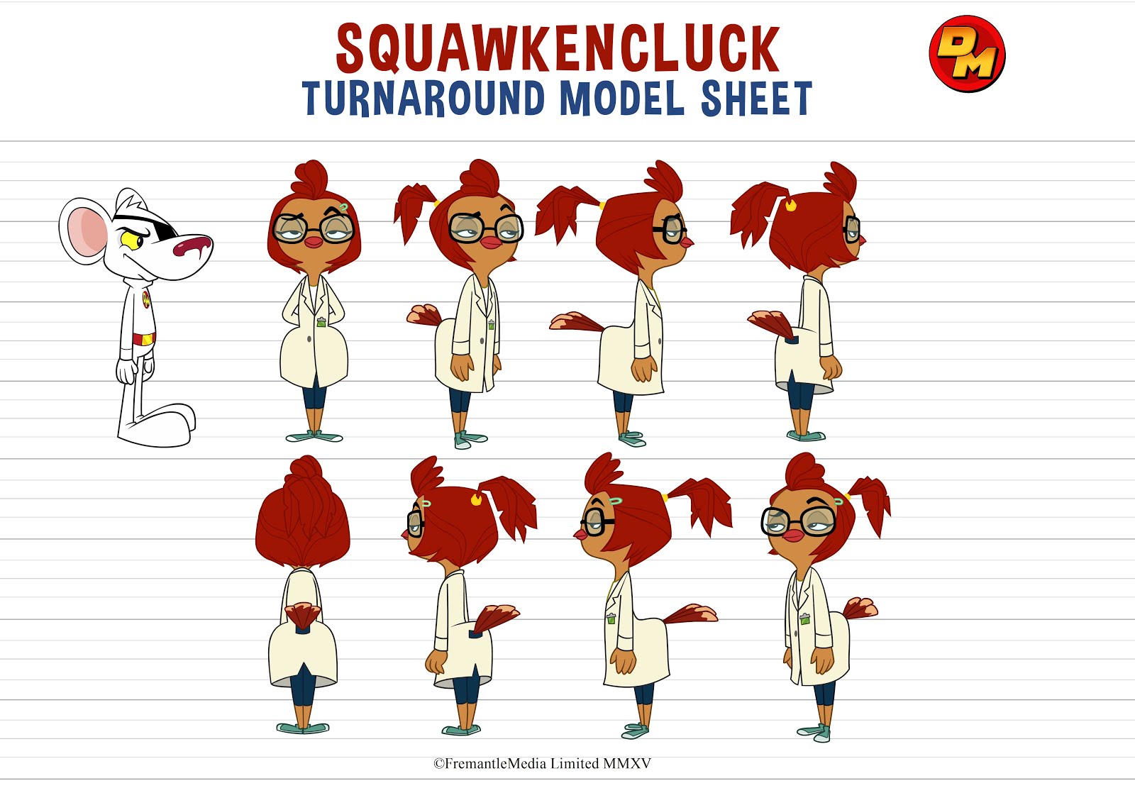 shane cooney: DANGER MOUSE CHARACTER DESIGN